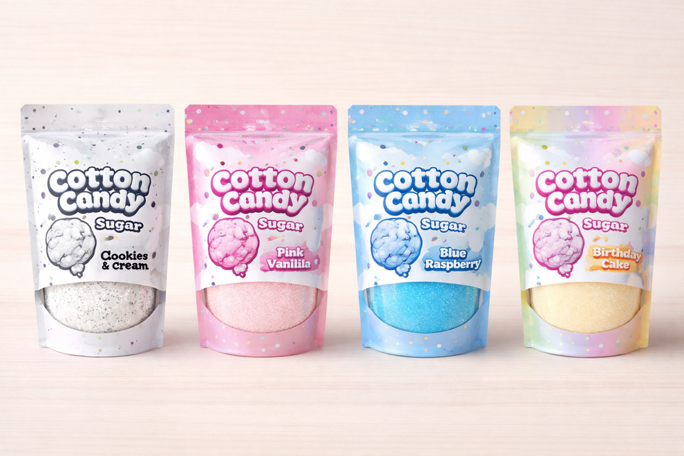 SAMPLE COTTON CANDY SUGAR PACK – Sugar Bloom Sweets